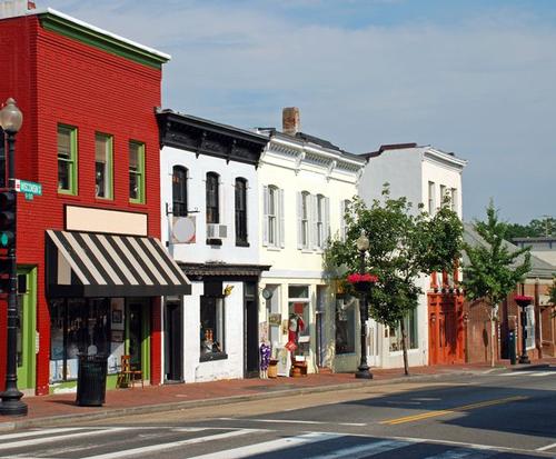 Historic Square in Murfreesboro near Nashville, TN