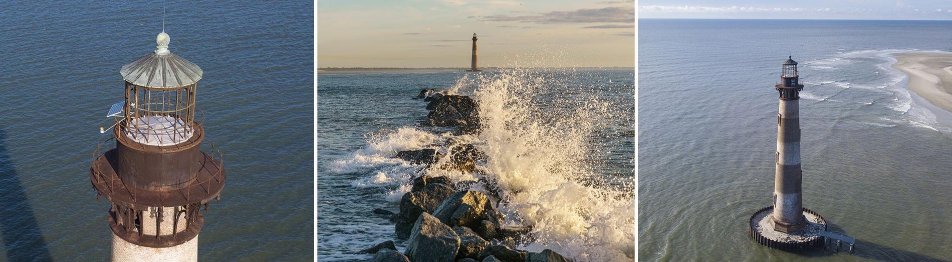 Morris Island Lighthouse near Myrtle Beach, SC