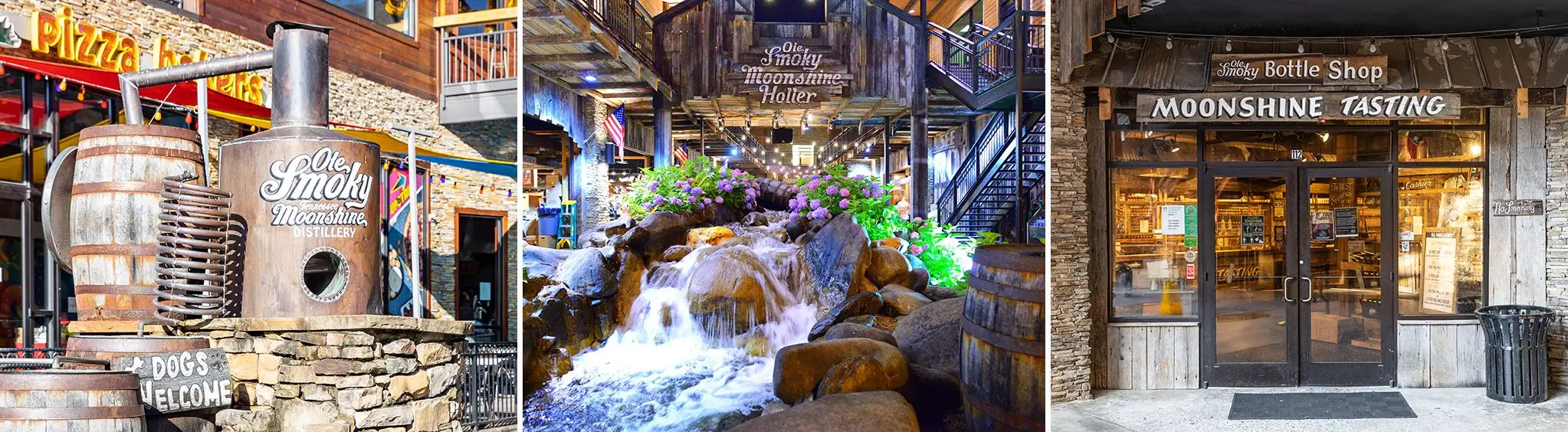 Ole Smoky Mountain Moonshine Distillery in Nashville, TN